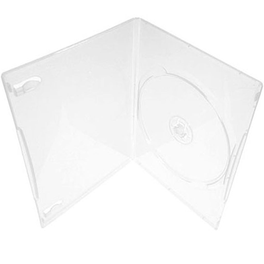 7mm Single Slimline DVD Case Clear – Media Replication