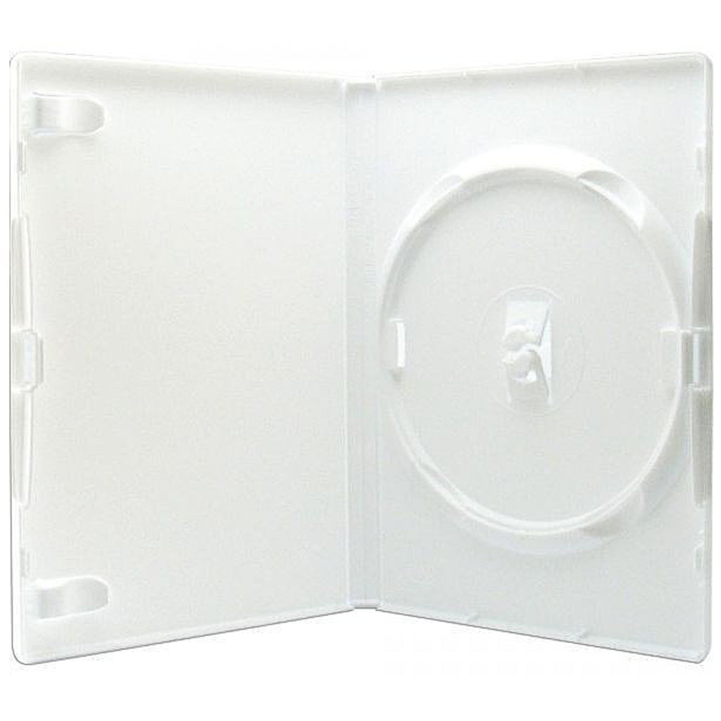 Genuine Amaray Single DVD Case White – Media Replication