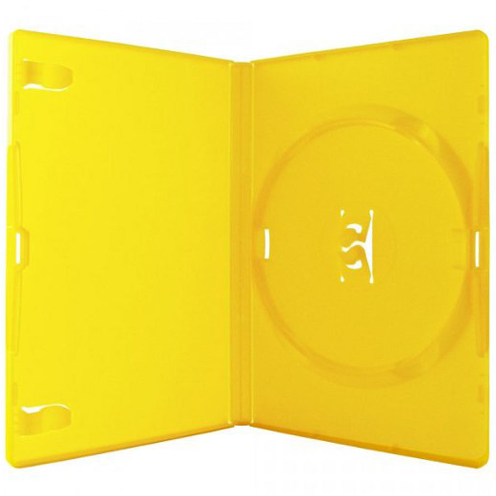 Genuine Amaray Single DVD Case Yellow – Media Replication